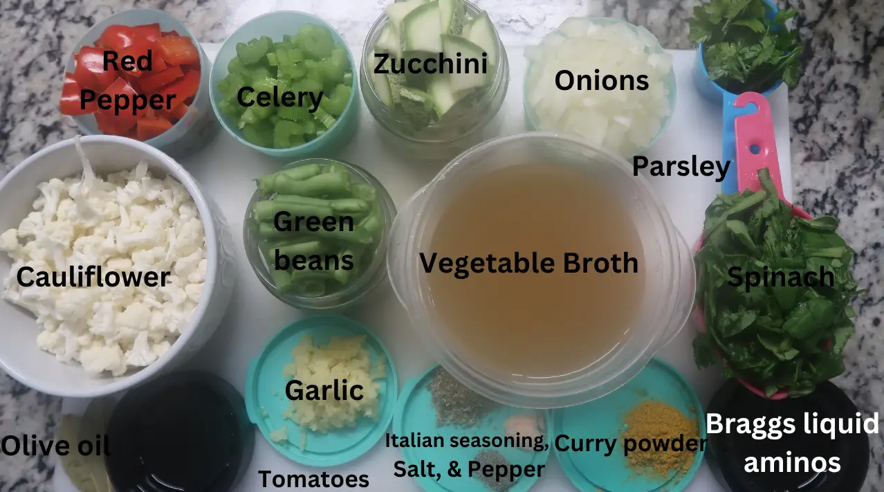 Garden Vegetable Soup - Healthy Low Carb