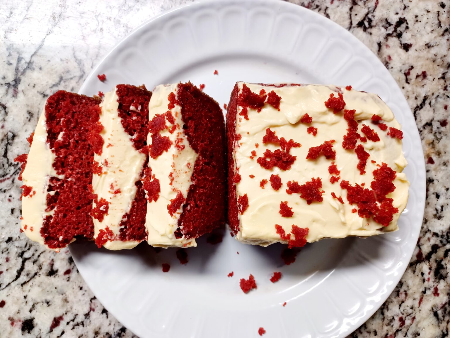 Low Carb Red Velvet Loaf Cake - Healthy Low Carb